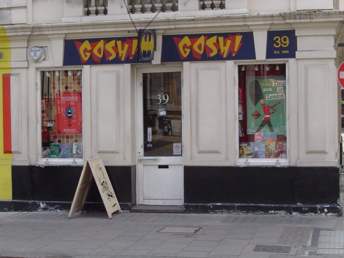 Comic Book Shops: Gosh! (Number 1 in a Series) - Clandestine Critic