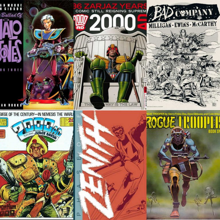 My Top Five 2000 AD Characters - Clandestine Critic